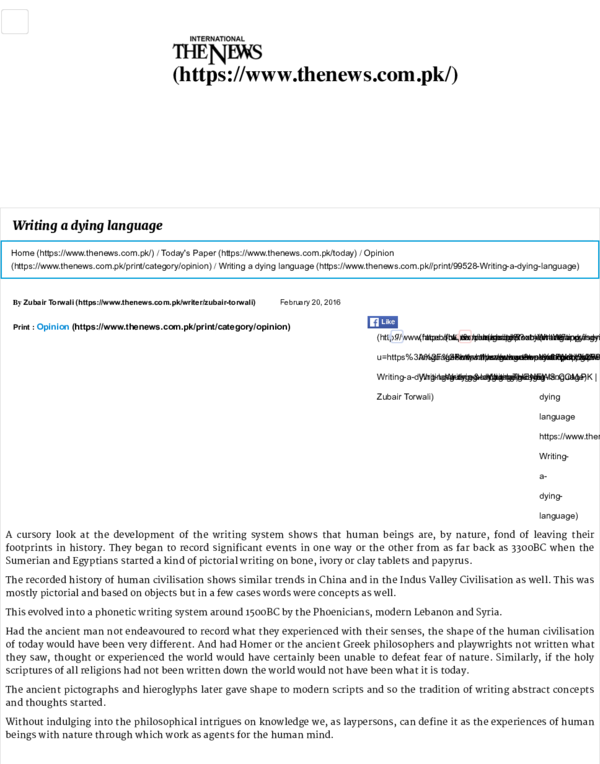 (PDF) Writing-a-dying-language