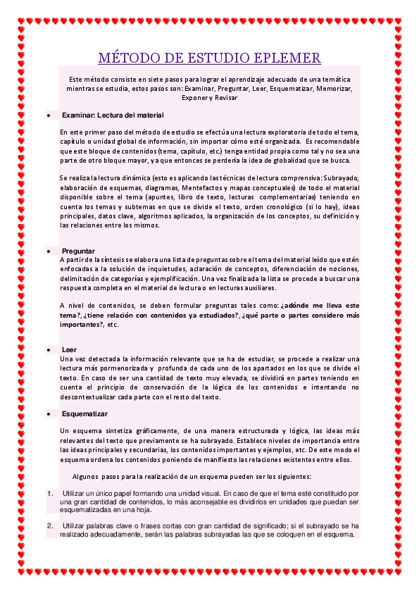 (PDF) MÉTODO DE ESTUDIO EPLEMER