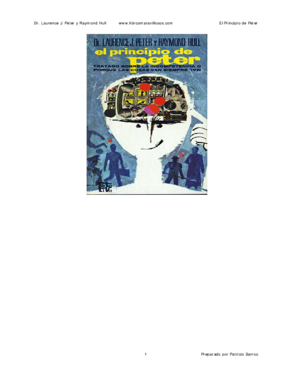 (PDF) . El Principio de Peter - Dr Laurence J Peter y Raymond Hull