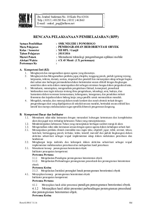 (DOC) RPP SMK