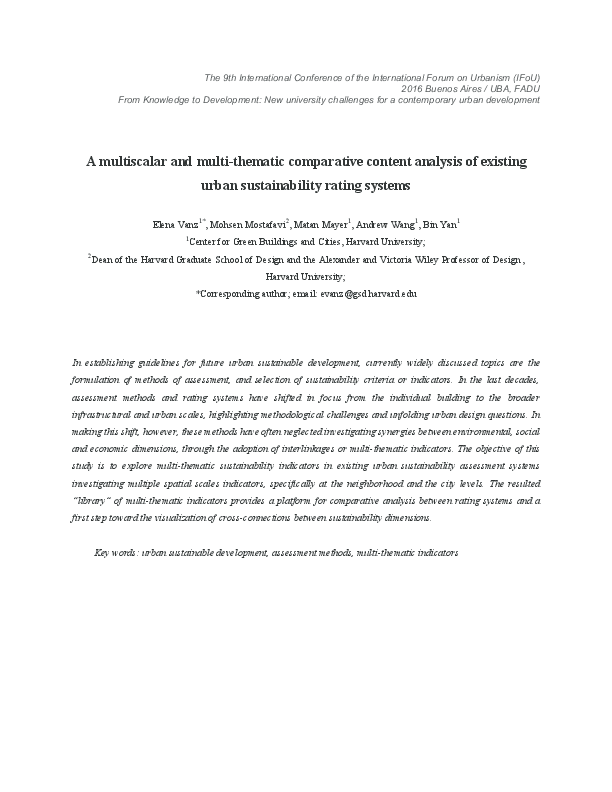 (PDF) A multiscalar and multi-thematic comparative content analysis of ...