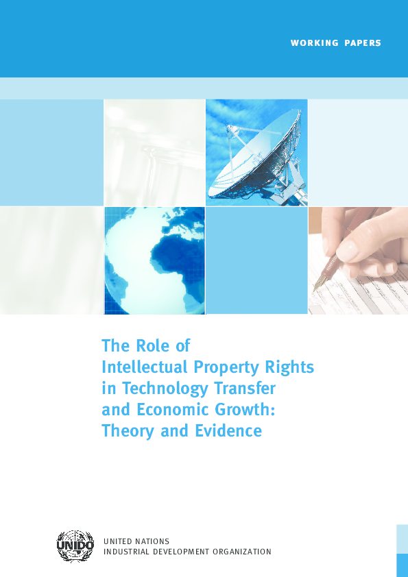 (PDF) The Role of Intellectual Property Rights in Technology Transfer ...