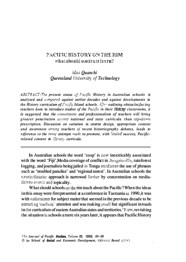 (PDF) PACIFIC HISTORY ON THE RIM what should students learn