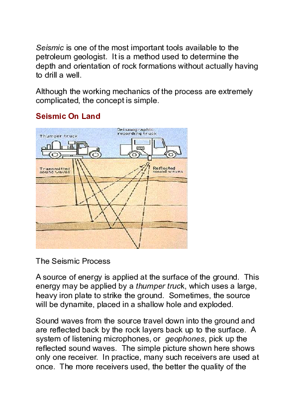 (DOC) Seismic overview