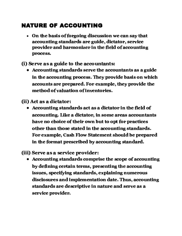 (DOC) NATURE OF ACCOUNTING