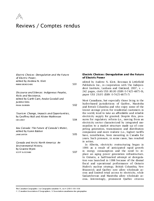 (PDF) Discourse and Silences: Indigenous Peoples, Risks and Resistance ...