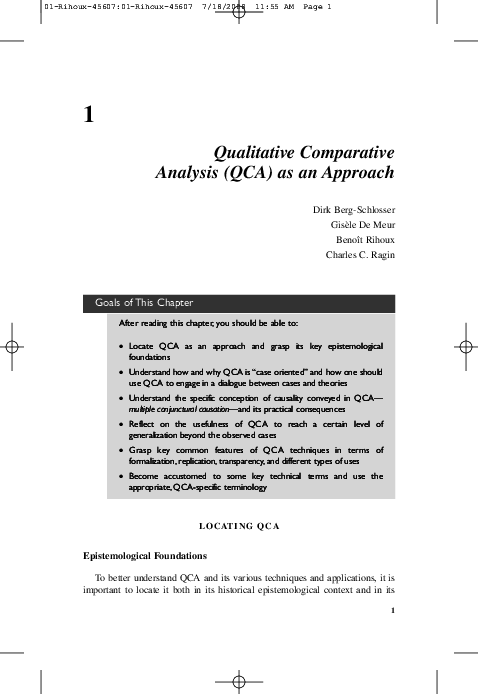 (PDF) Qualitative Comparative Analysis (QCA) as an Approach it both in ...