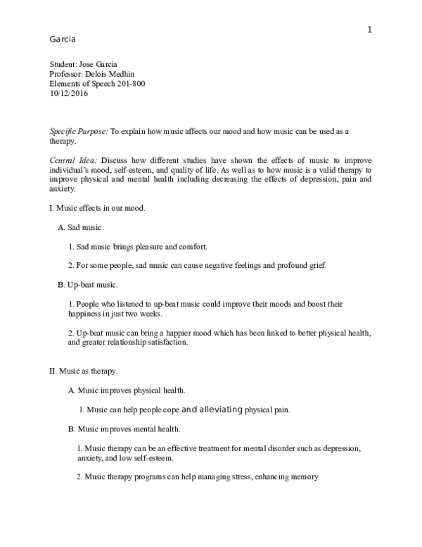 (DOC) Assignment #2 Outline