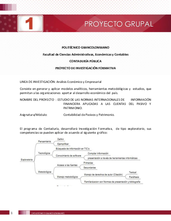 (PDF) Proyecto Grupal