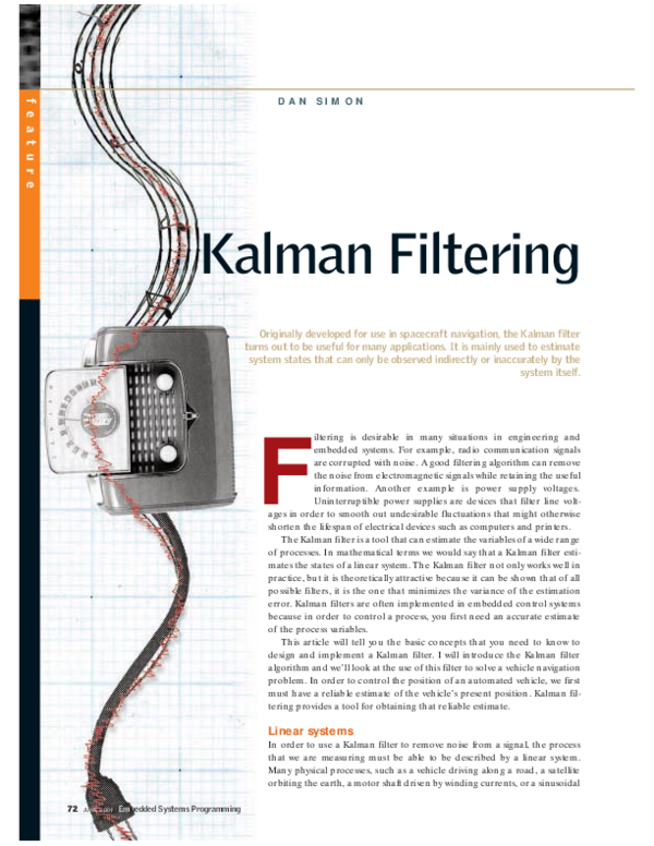 (PDF) Basic on kalman filter