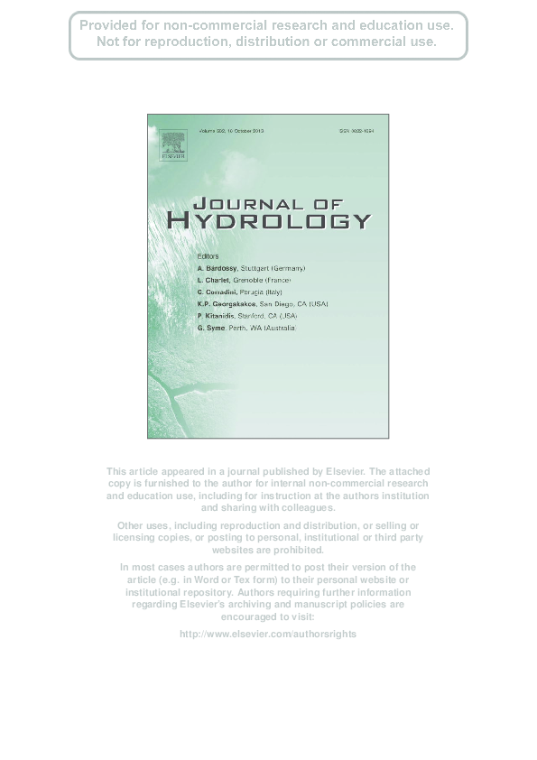 (PDF) Influence of sea-level rise on freshwater lenses of different ...