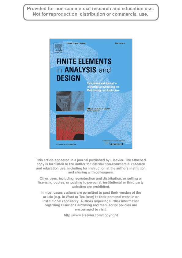 (PDF) An alternative alpha finite element method with discrete shear gap technique for analysis ...