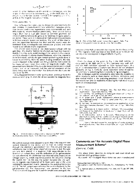 (PDF) Comments on "An accurate digital phase measurement scheme