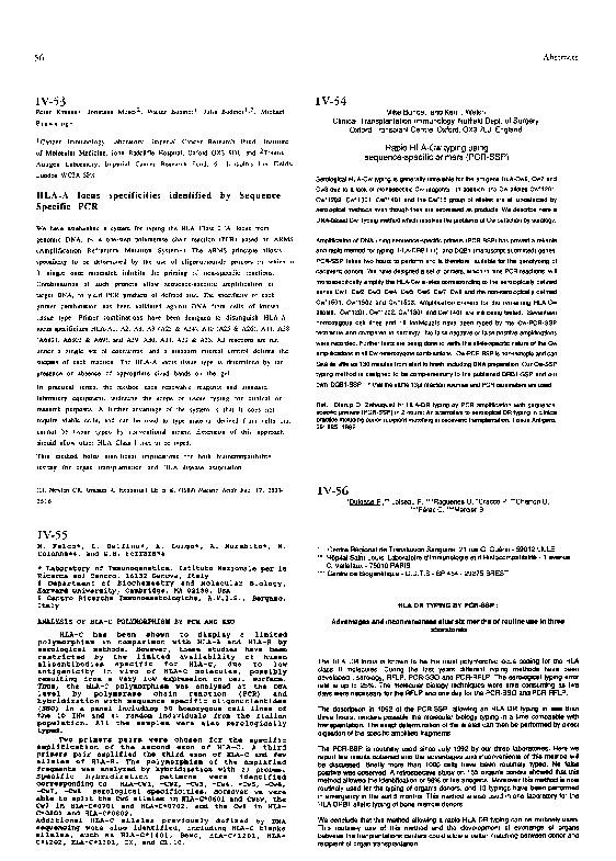 (PDF) HLA DR typing by PCR-SSP: Advantages and inconveniences after six ...