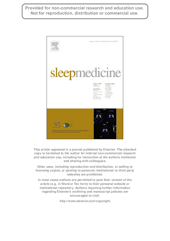 (PDF) Development of the Pediatric Restless Legs Syndrome Severity ...