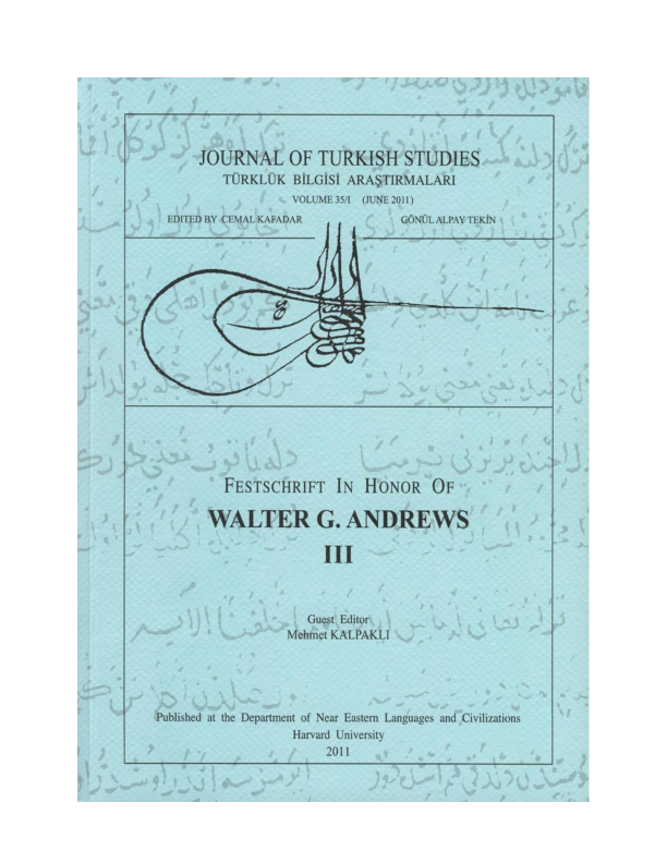 (PDF) Reintroducing Hafez to Readers in Rum (2011) with Murat Umut İnan