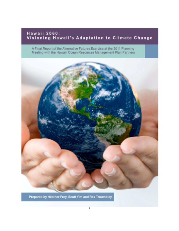(PDF) Hawaii 2060: Visioning Hawaii's Adaptation to Climate Change