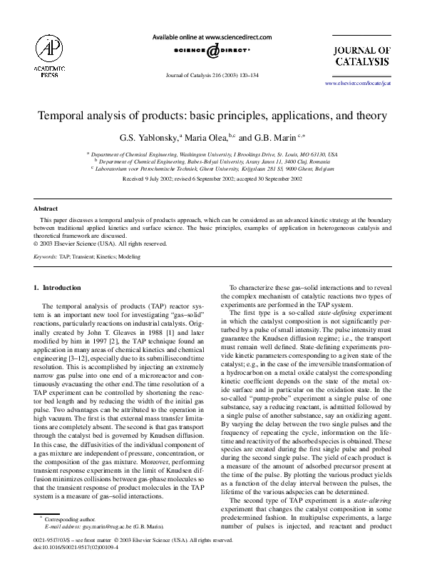 (PDF) Temporal analysis of products: basic principles, applications ...