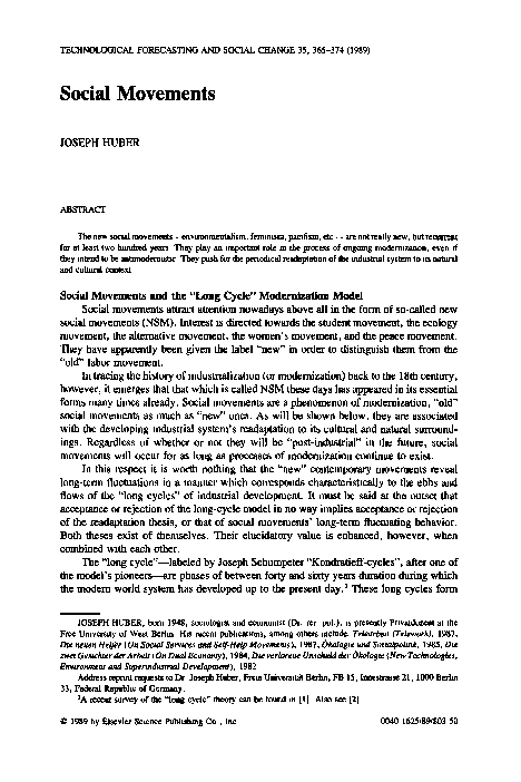(PDF) Social movements