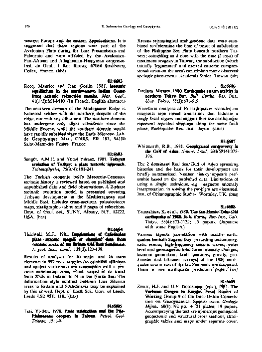 (PDF) Tethyan evolution of Turkey: A plate tectonic approach