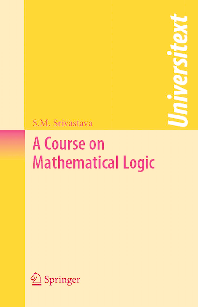 (PDF) A Course on Mathematical Logic
