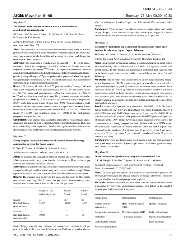 (PDF) Prospective randomized controlled trial of laparoscopic versus open inguinal hernia mesh ...