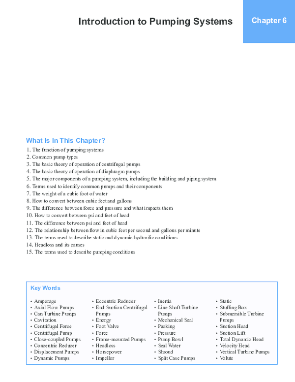 (PDF) Chapter 6 pumps