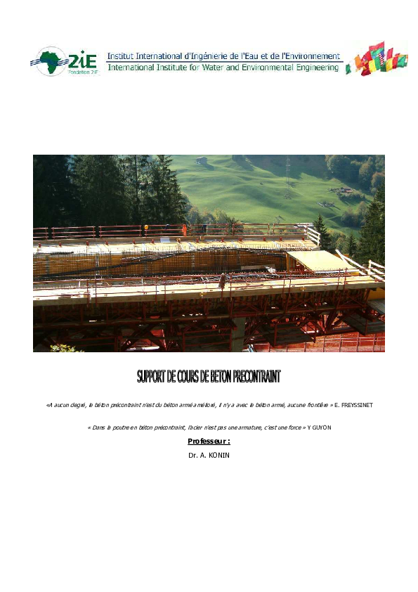 (PDF) Beton precontraint