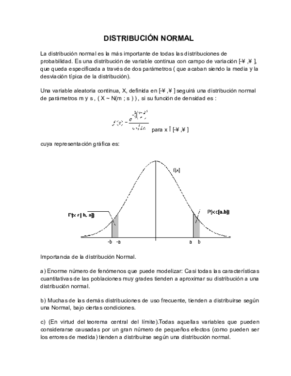 (DOC) DISTRIBUCIÓN NORMAL | Miguel Angel Meja - Academia.edu