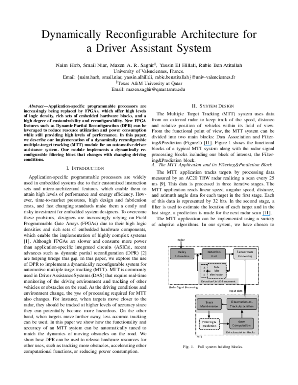 (PDF) A dynamically reconfigurable architecture for smart grids