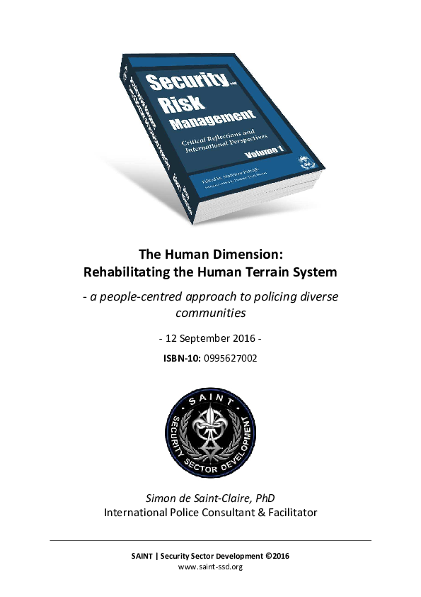 (PDF) The Human Dimension: Rehabilitating the Human Terrain System - a ...