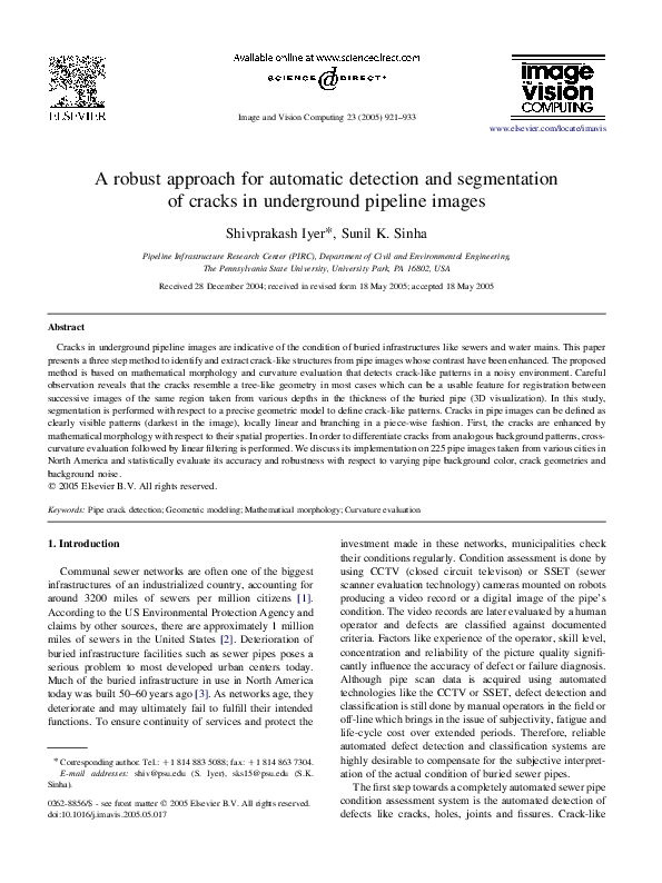 Pdf A Robust Approach For Automatic Detection And Segmentation Of
