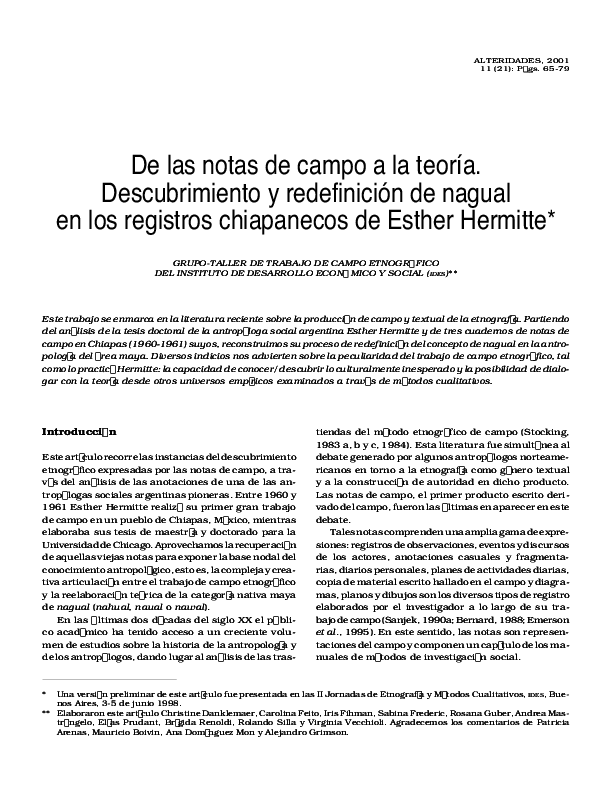 (PDF) de las notas de campo a la teoria.pdf