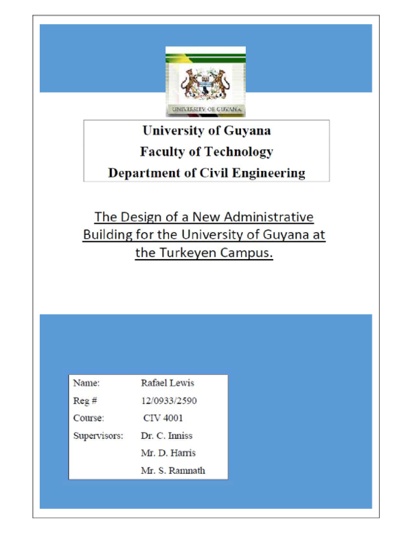 (PDF) Final Year Project Report - Design of a Steel Framed Building
