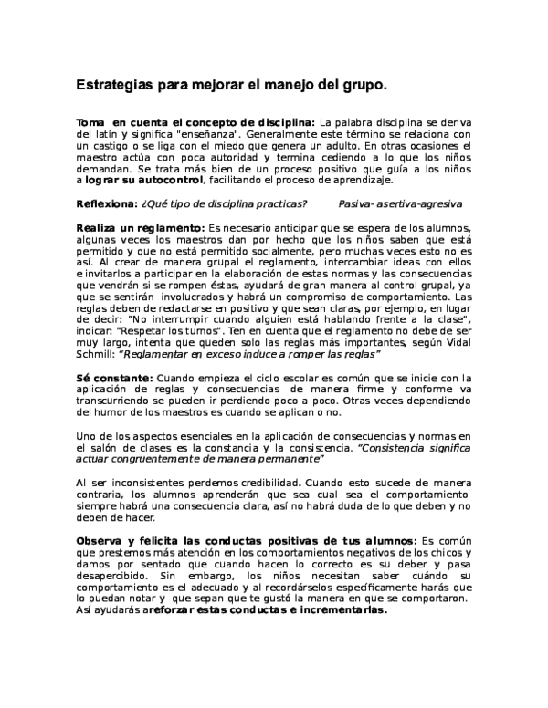 (DOC) ESTRATEGIAS PARA EL CONTROL DEL GRUPO