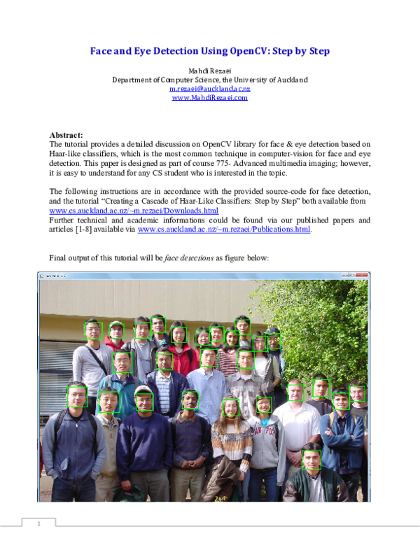 Face and Eye Detection Using OpenCV: Step by Step