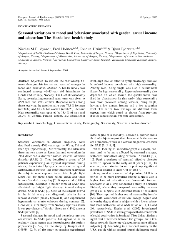 (PDF) A comparison of the CONOR Mental Health Index to the HSCL-10 and ...