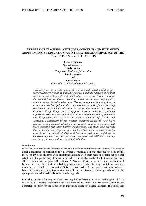 (PDF) Pre-service teachers' attitudes, concerns and sentiments about ...
