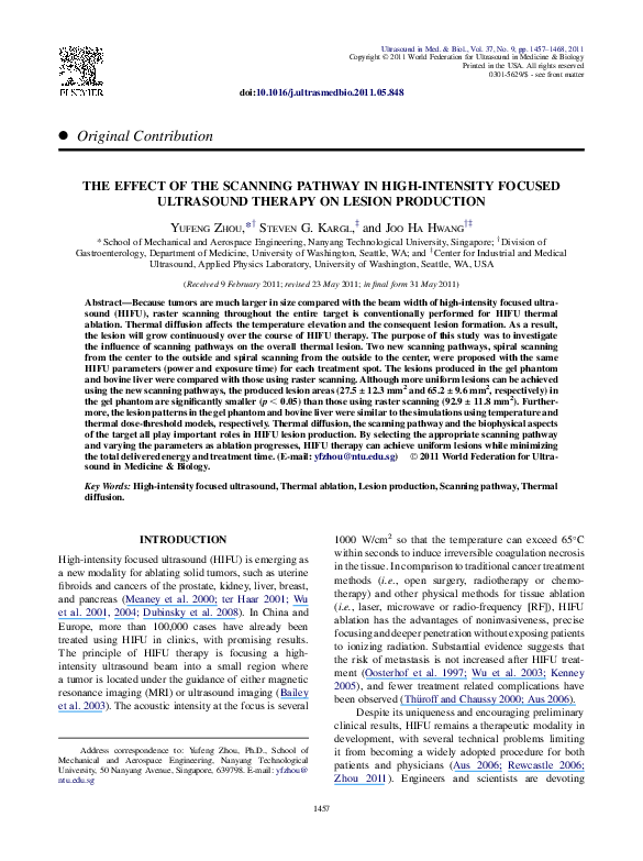 (PDF) The Effect of the Scanning Pathway in High-Intensity Focused ...