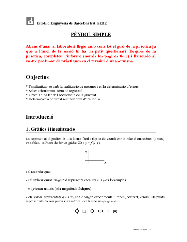 (DOC) Pràctica 3- Pèndol simple T