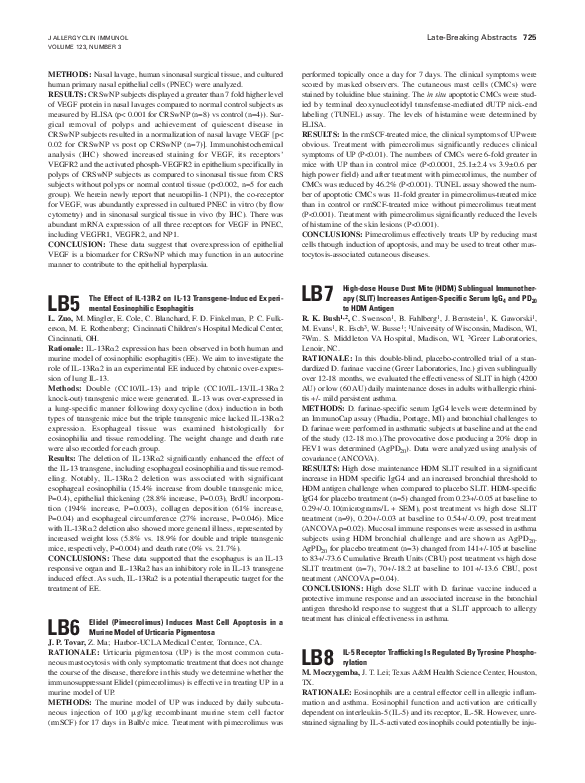 (PDF) High-dose House Dust Mite (HDM) Sublingual Immunotherapy (SLIT ...
