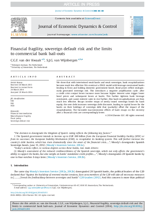 (PDF) Long Term Government Debt, Financial Fragility and Sovereign ...
