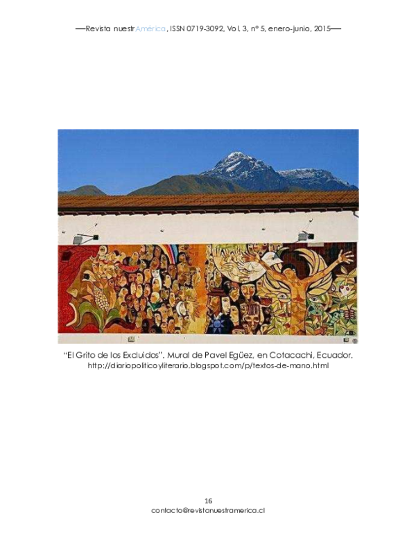 (PDF) 2015. Inicios del movimiento indígena ecuatoriano. Entrevista a ...