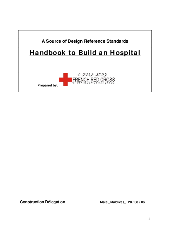 (PDF) A Source of Design Reference Standards Handbook to Build an ...