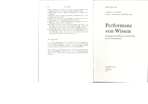 (PDF) Sichtbar und geheim: Aspekte altägyptischer Performanz von Wissen ...