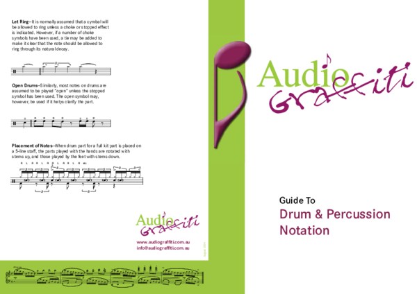 cymbal scrape notation