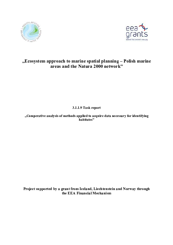 Pdf Object Oriented Classification Of Quickbird Data For Mapping Seagrass Spatial Structure