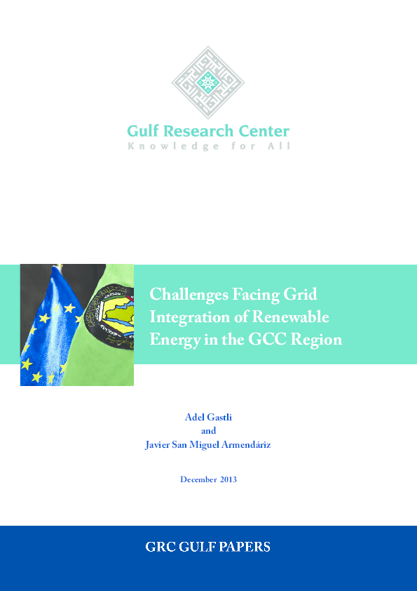 (PDF) Challenges Facing Grid Integration of Renewable Energy in the GCC ...