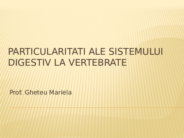 (PPT) Digestia vertebrate