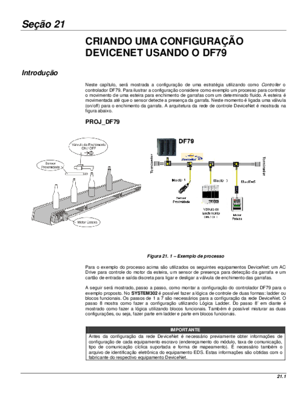 (PDF) CRIANDO UMA CONFIGURAÇÃO DEVICENET USANDO O DF79